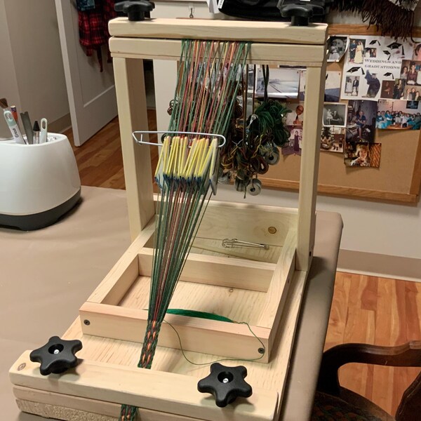 Tablet Weaving Loom Instructions PDF - Etsy