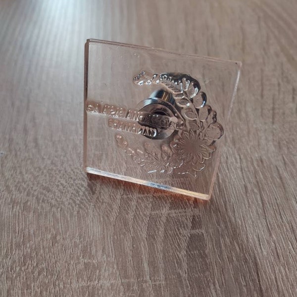 Custom Logo Stamp, Acrylic Rubber Stamp, Custom Business Stamp，custom ...