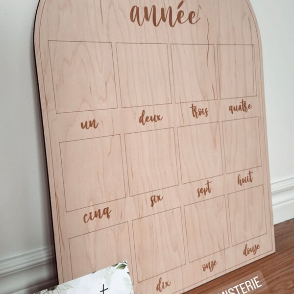 Wooden Wall Decoration ''once Upon a Time ...'' for Children's or Baby ...