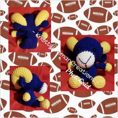 PATTERN: Reagan the Ram Crochet Ram Pattern Amigurumi Ram - Etsy