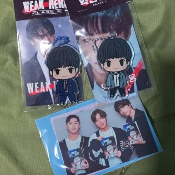 Weak Hero Class 1 & 2 Merch Keychain / Keyring / Standee / Sticker ...