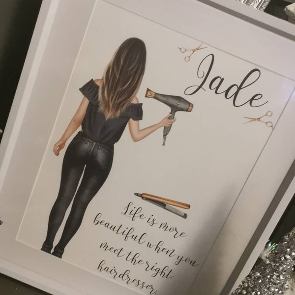 Personalised Gift for Hairdresser Gift, Hairdressing Gifts, Hairdresser ...