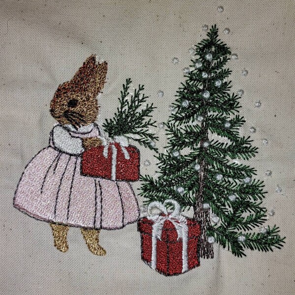 Christmas Wreath Embroidery Design Christmas Monogram Instant Download ...