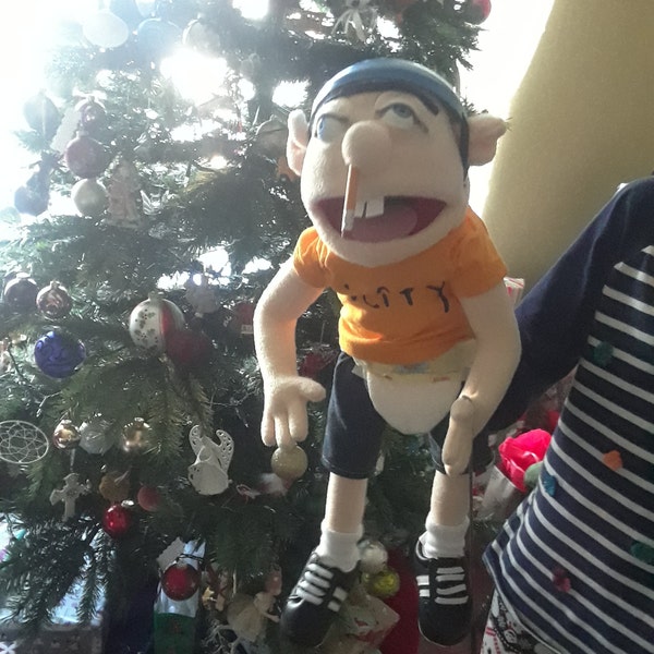 Jeffy Puppet Made in the USA by Evelinka Puppets - Etsy