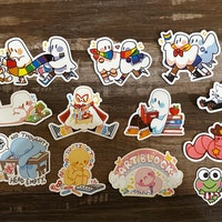 Art Block Waterproof Stickers - Etsy