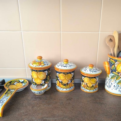 Italian Ceramic Rooster Figurine Italian Art Pottery Animals Collection ...