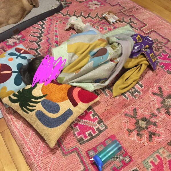 Moroccan Rug, Berber Rug, 6x9 FT, Colorful Area Rug. - Etsy