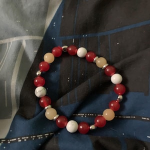 Shinso BNHA Real Crystal Bead Bracelet - Etsy