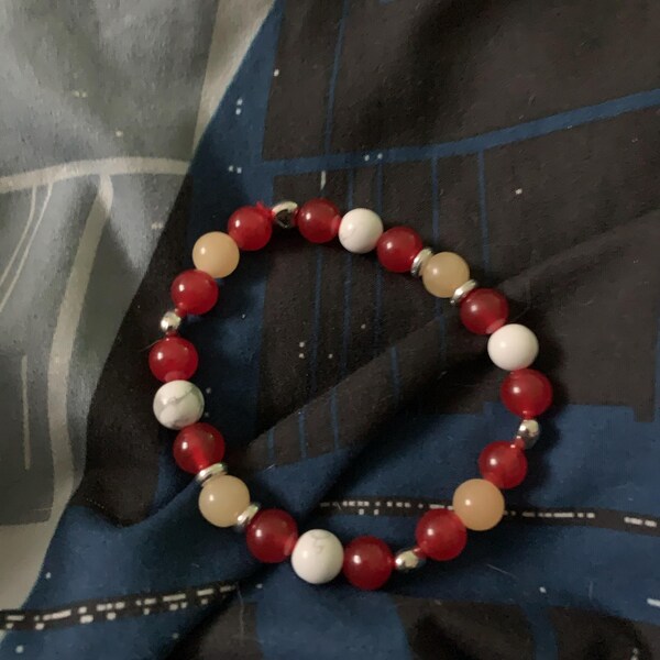 Lute Hazbin Hotel Real Crystal Bead Bracelet - Etsy