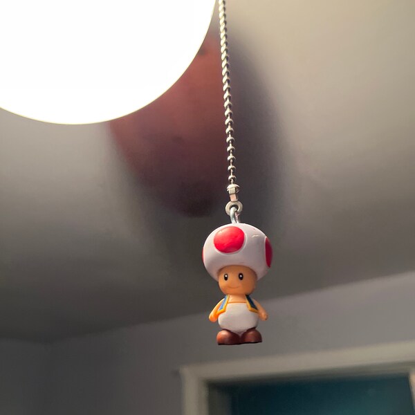 Super Mario Bros. Ceiling Fan/light Pull Chain - Mario, Luigi, Yoshi ...