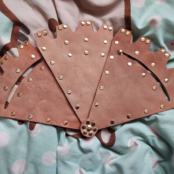 LARP Shoulder Armor Pattern | Digital Download | Leather Pattern ...