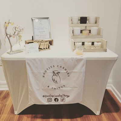 Custom Table Runner 24'' X 60'' Full Color Printing With Your Logo and ...