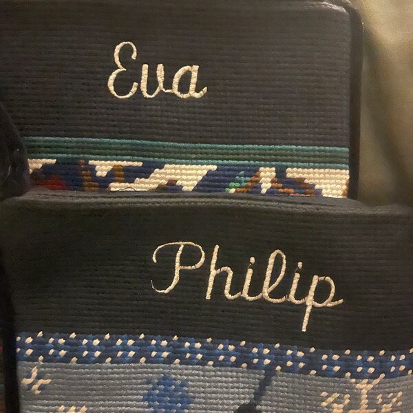 Flair Script Embroidery Font PES Format 15 Sizes 0.25 (1/4), 0.5 (1/2 ...