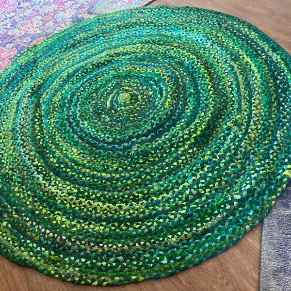 5x8 Ft. Indian Kilim Wool Jute Rug Rectangle Shape Rug Every Color ...