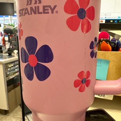 Stanley Stickers, Tumbler Flowers Decals Sheets, Stanley Accessories ...