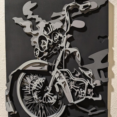 7 Layer 3D Rectangular Map of the World, Multi layer Panel,laser Cut ...