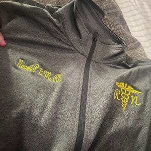 RN Jacket Personalized, Nurse Custom Jacket, BSN Gift 2 - Etsy