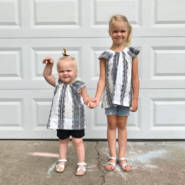 ANGEL SLEEVE Swing Top SEWING Pattern Pdf | 9 Sizes - Etsy