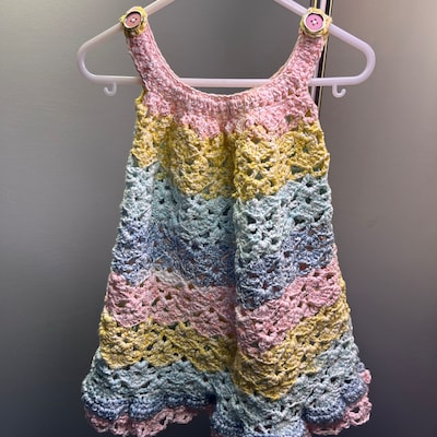 Crochet Dress PATTERN Chantilly Lace Sundress sizes up to 10 Years ...