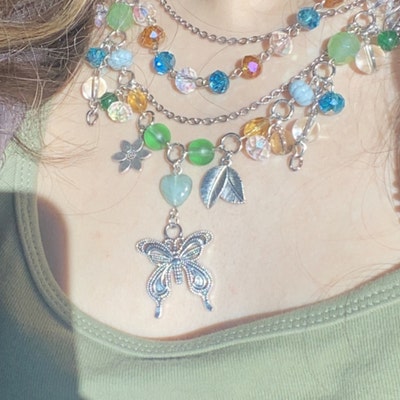 Celestialcore Beaded Necklace With Gold Plated Star of Sirius Pandent ...