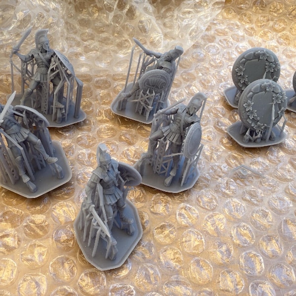 Olympians Argonaut Warrior Unit - Individual/set of 5 Miniatures - D&D ...