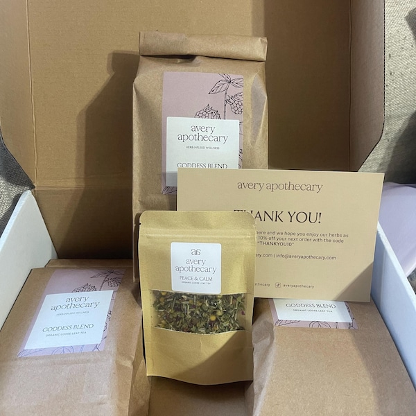 Goddess Blend Herbal Tea - Etsy