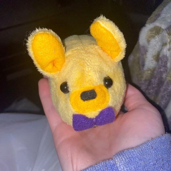 Original Fnaf Golden Freddy Loaf Plushie V2 - Etsy