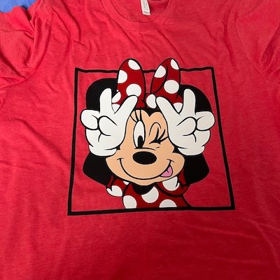 Minnie Mouse and Mickey Mouse Peace Digital Download SVG - Etsy