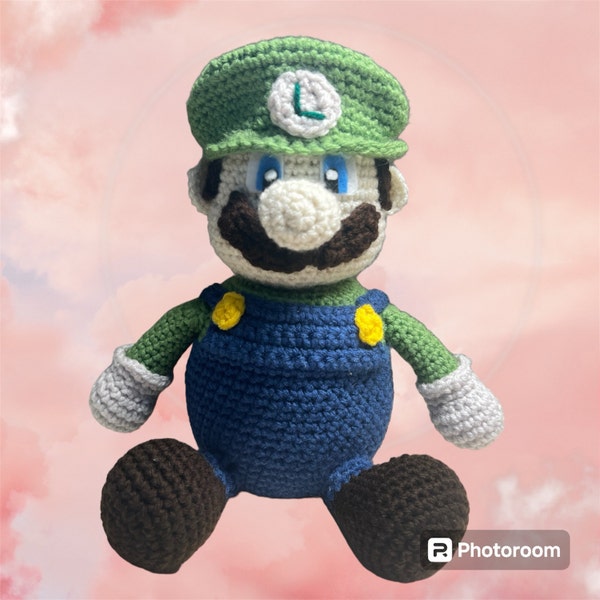 Luigi Crochet Pattern PDF - Plush - Amigurumi- Tutoriel - US Terms ...