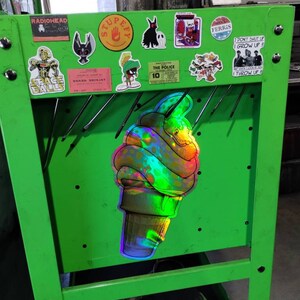 PUNK MANATEE STICKER Waterproof Sticker Vinyl Sticker Manatee Tattoo ...