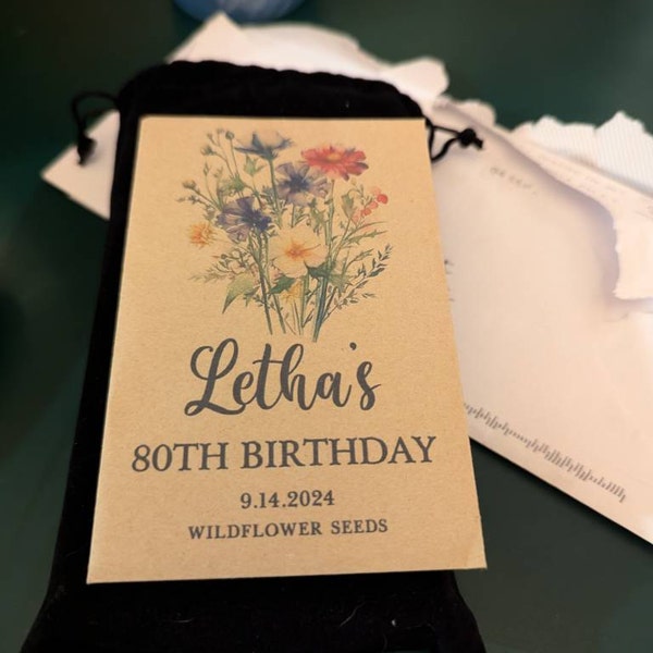 Graduation Seed Packets/graduation Party Favors for Guests/blooming ...