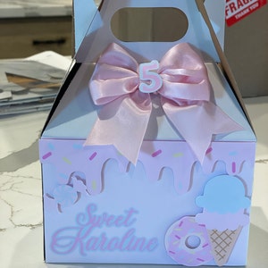 Belle Gable Box Belle Birthday Party Decoration Box Belle - Etsy