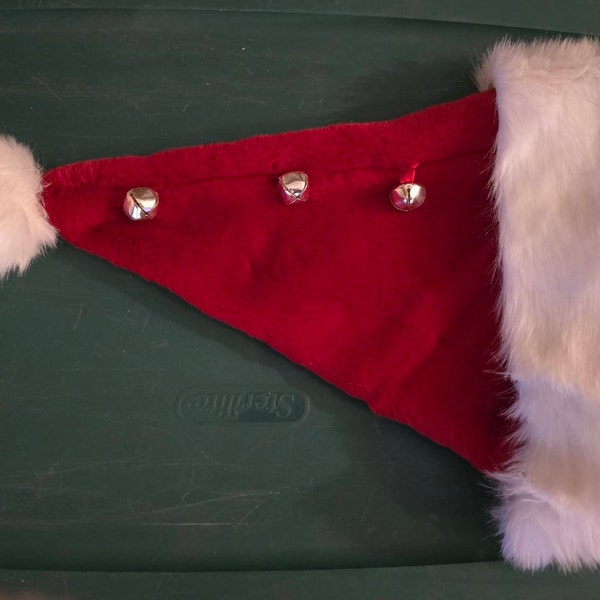 Silver Sequin Santa Hat With Crystal Option - Etsy