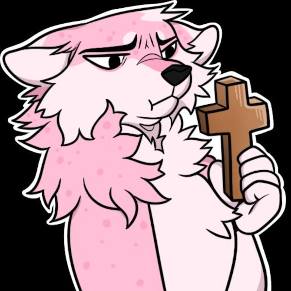 Digital Furry Protogen Sticker / Emote Bases for Telegram and Discord ...