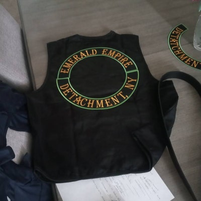 Custom Patches for Jackets Custom Back Patch Biker Patch Custom Rocker ...