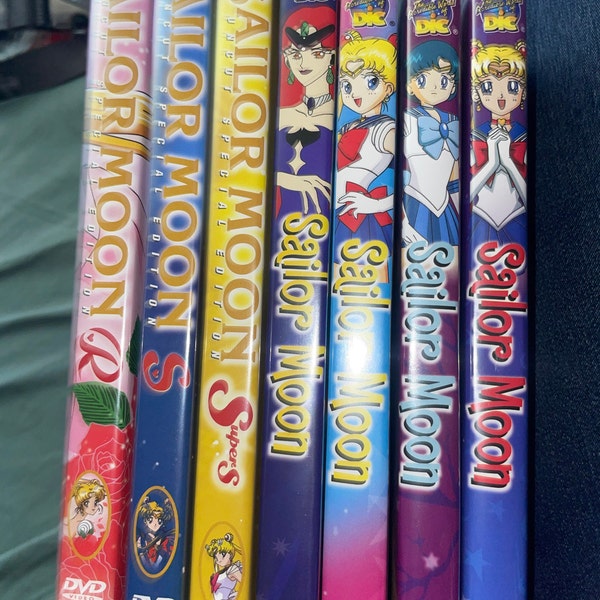 Sailor Moon R, S, Supers the Movies DVD Trilogy - English & Japanese Dubbed - Etsy