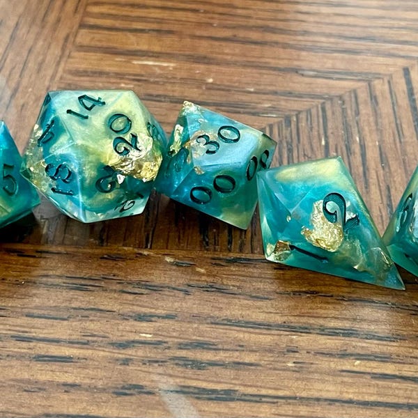 Arctic Blue Dice (2d6 Pair) - Etsy