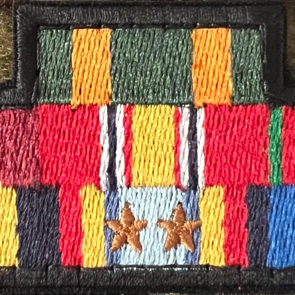 Medal Ribbons Patch | Turn Your Military Medal Ribbons Into an ...