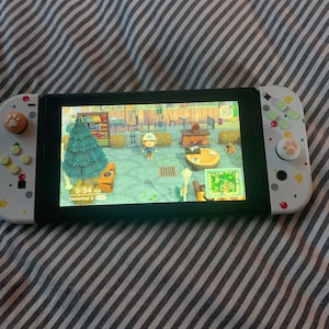 Custom Animal Crossing Themed Nintendo Switch Joy-con Joycon Controllers - Etsy