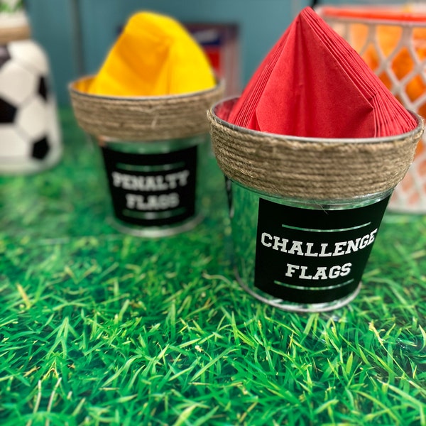 Penalty Flag Sticker | Challenge Flag Sticker | Custom Stickers | Super ...