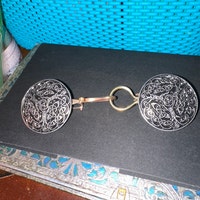 Medium Pewter Broach With Celtic Seahorse - Etsy