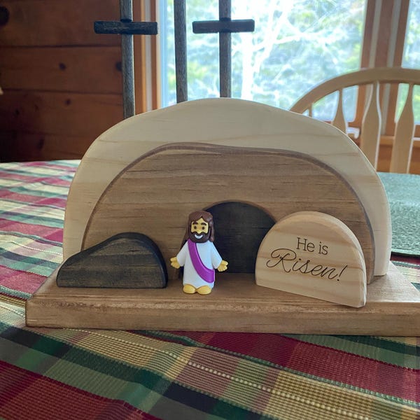 Empty Tomb Display / Empty Tomb Easter Decor Easter Creche Easter ...