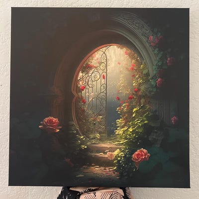 IN STOCK: Tolkien-inspired Window R-2 Human/ai Hybrid Art Print or Gallery Wrapped Canvas - Etsy