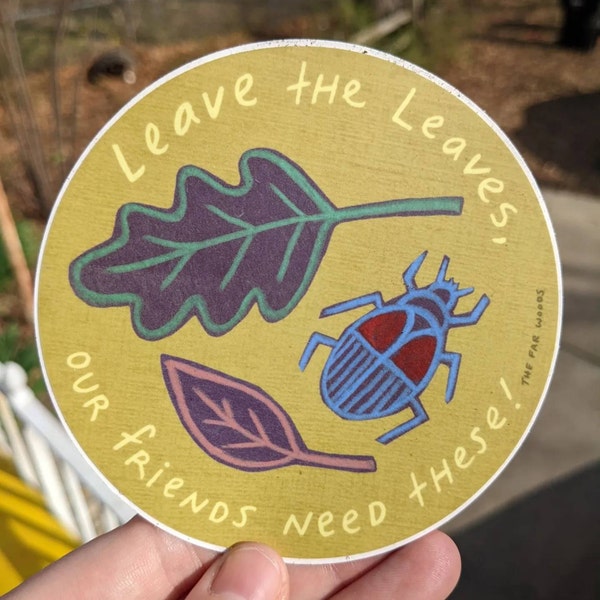 The Leaves Sticker- Bug Sticker Pack Sticker Art Laptop Sticker for ...