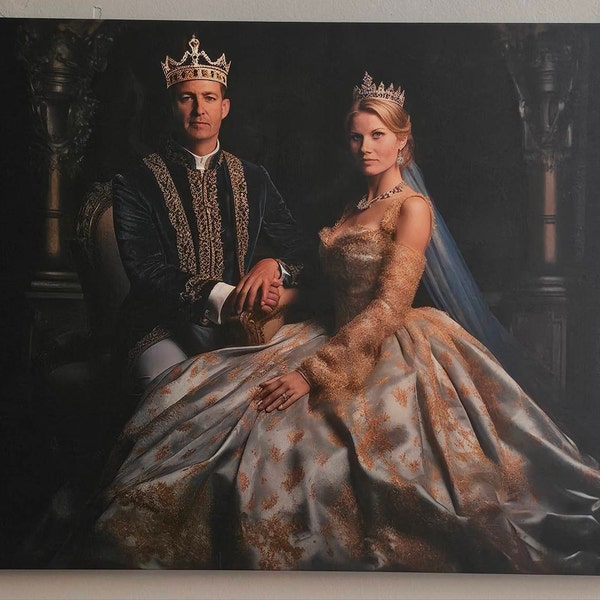 Custom Royal Queen Portrait From Photo, Renaissance Portrait, Turn Me ...