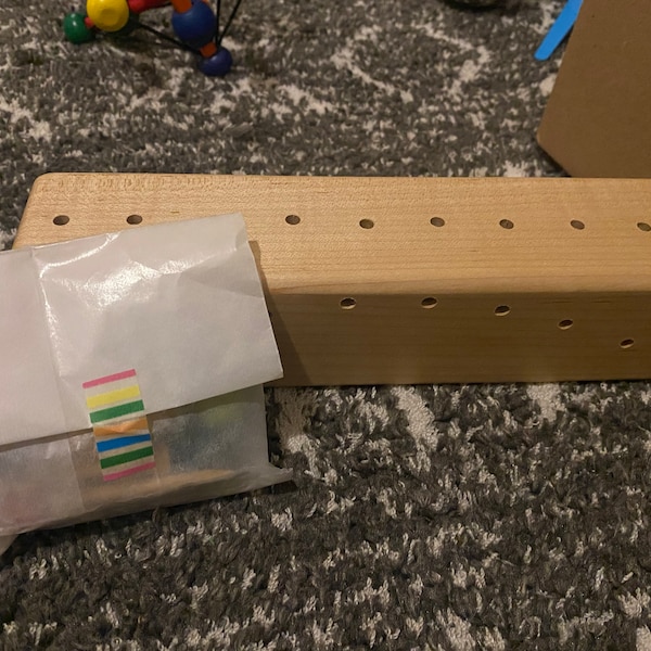 Block of Holes - Fine Motor Activity - Etsy