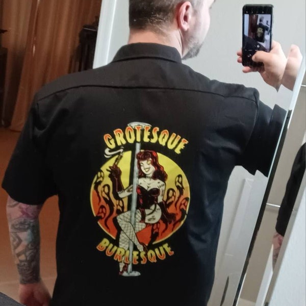 Rockabilly Big Bad Wolf Vinyl Sticker, Horror Punk Decal, Psychobilly ...