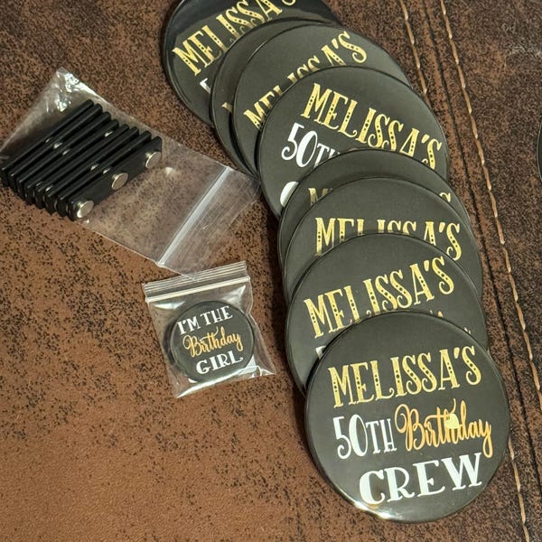 Family Reunion Personalized Button Pins With Year - Etsy