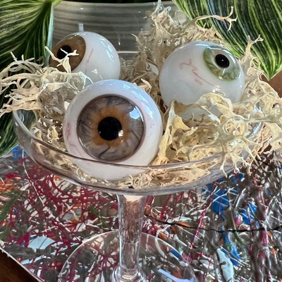 Human Style Eye Single Hand Blown Glass Eye - Etsy