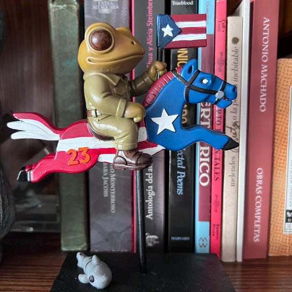 Bad Bunny Inspired Sapo Concho 3D Printed Resin Frog Action Figure ...